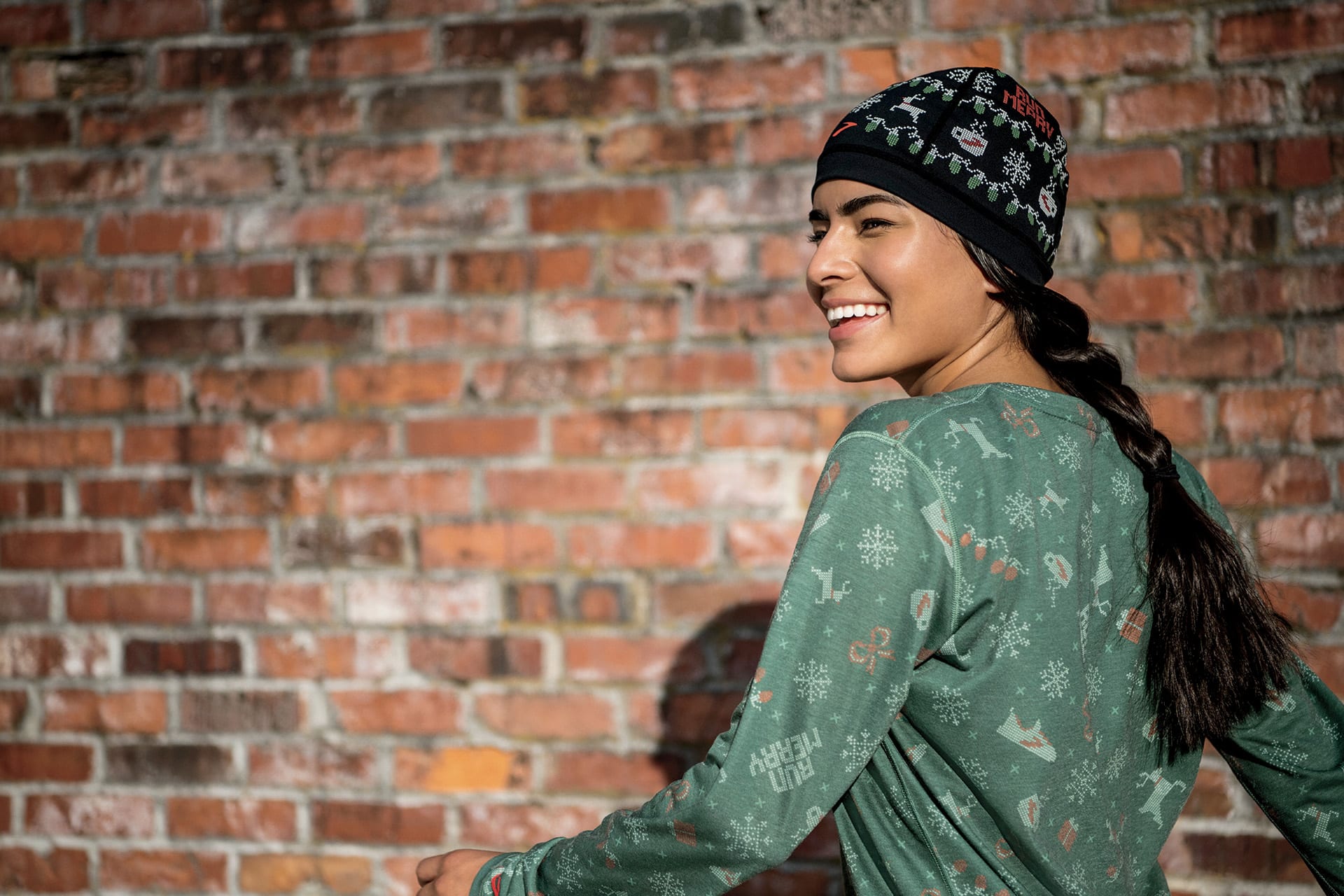 Nouvelle collection Run Merry de Brooks aux couleurs de Noël