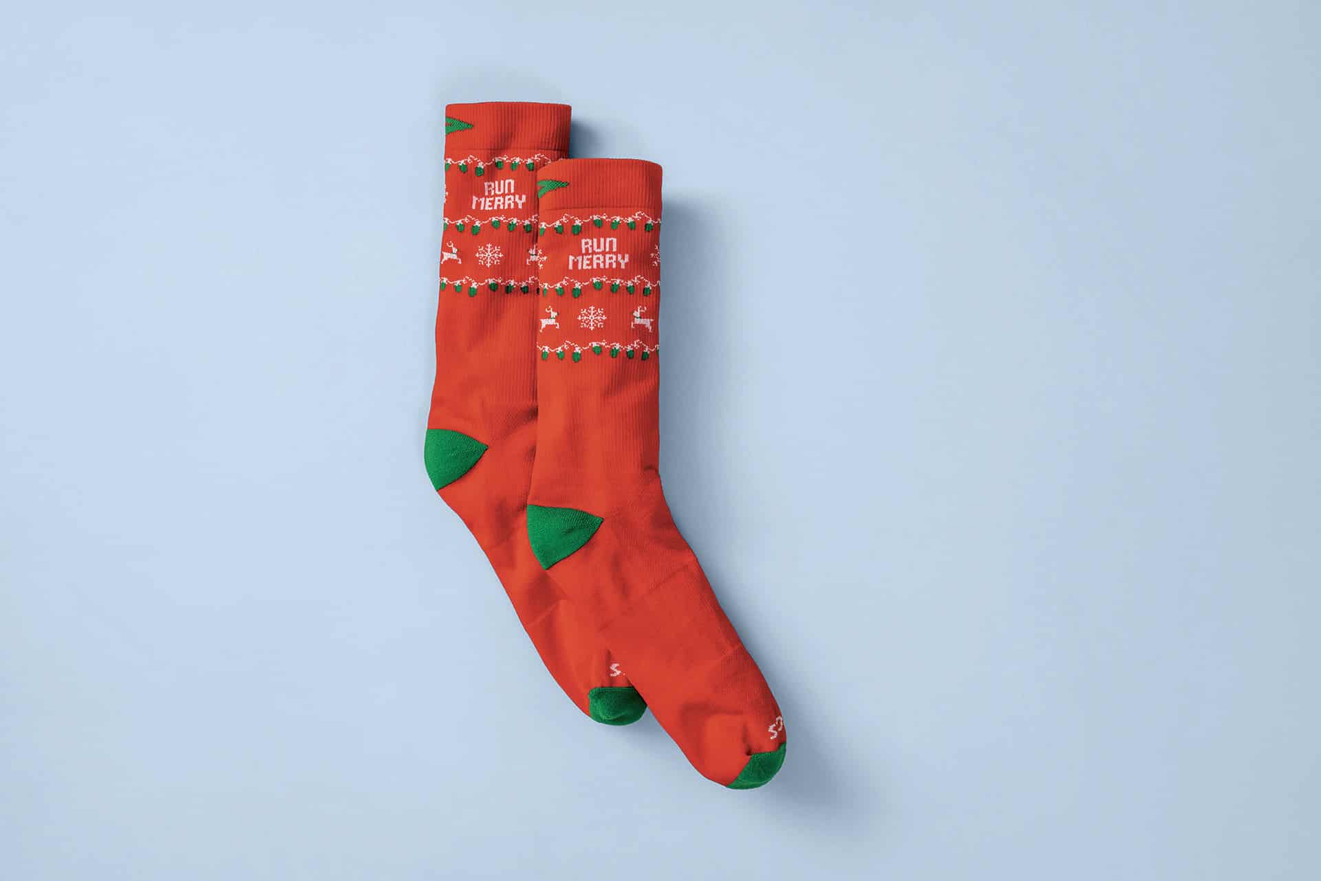 Nouvelle collection Run Merry de Brooks aux couleurs de Noël