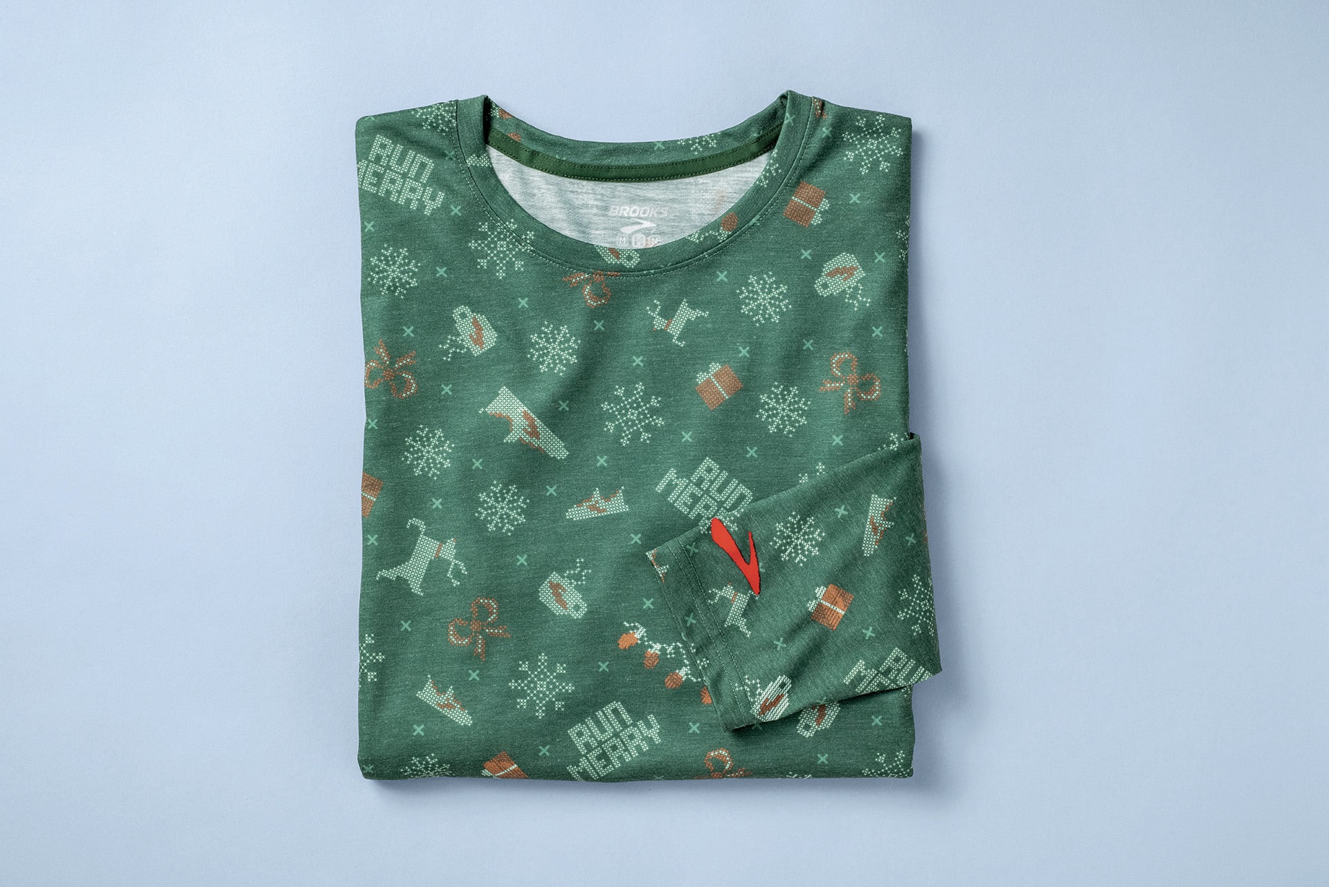 Nouvelle collection Run Merry de Brooks aux couleurs de Noël