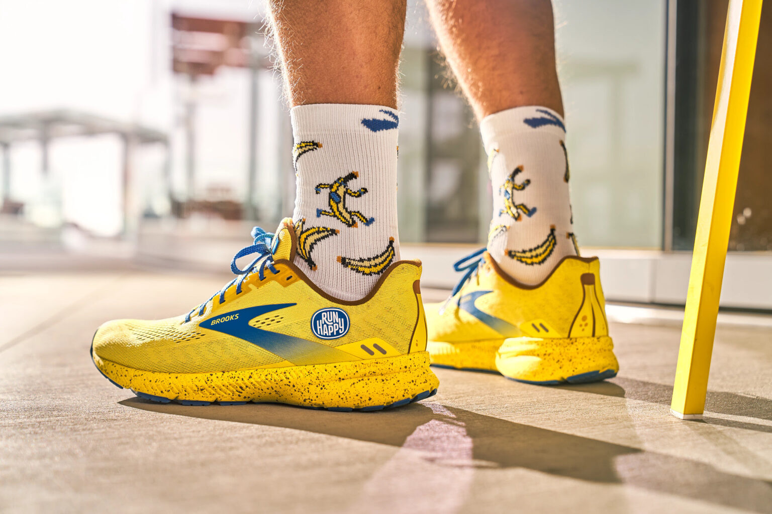 Une collection running Run Happy de Brooks qui donne la banane