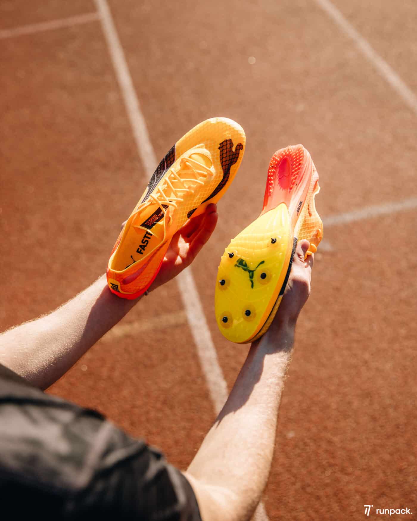 Puma evoSpeed Distance Nitro Elite - pointes d'athlé à plaque carbone