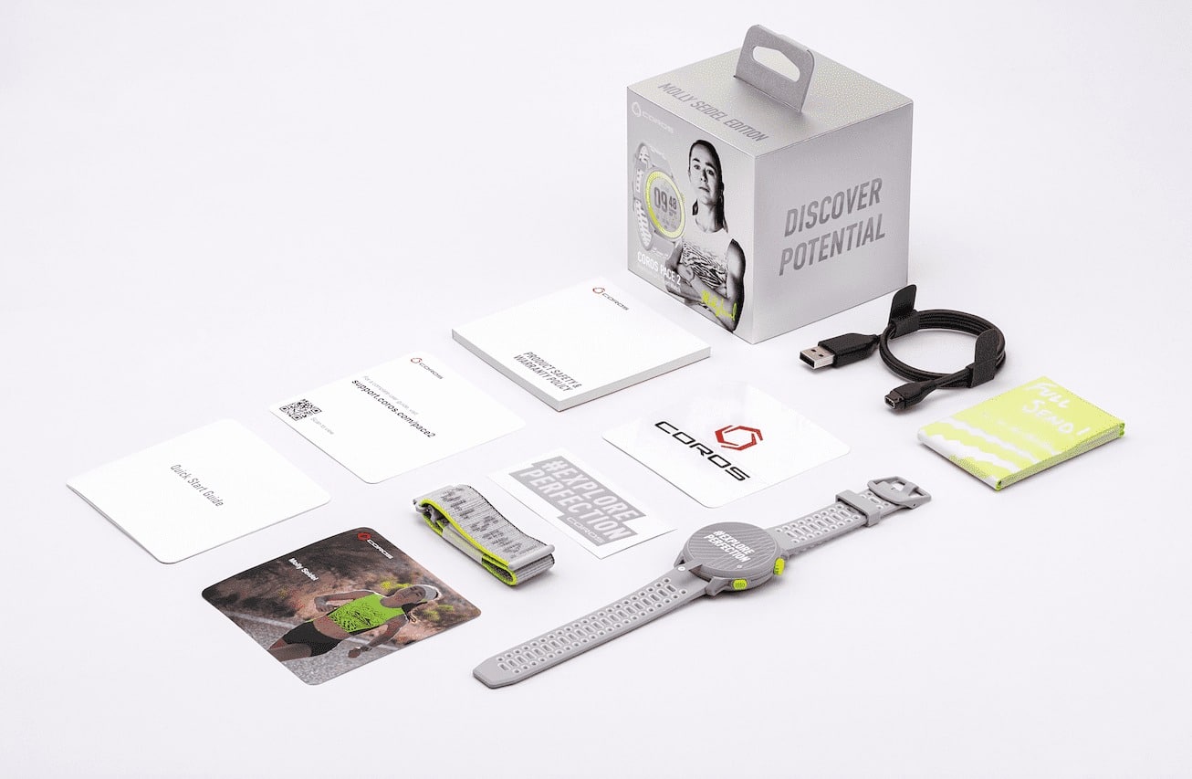 Une Coros Pace 2 en édition limitée "Molly Seidel"