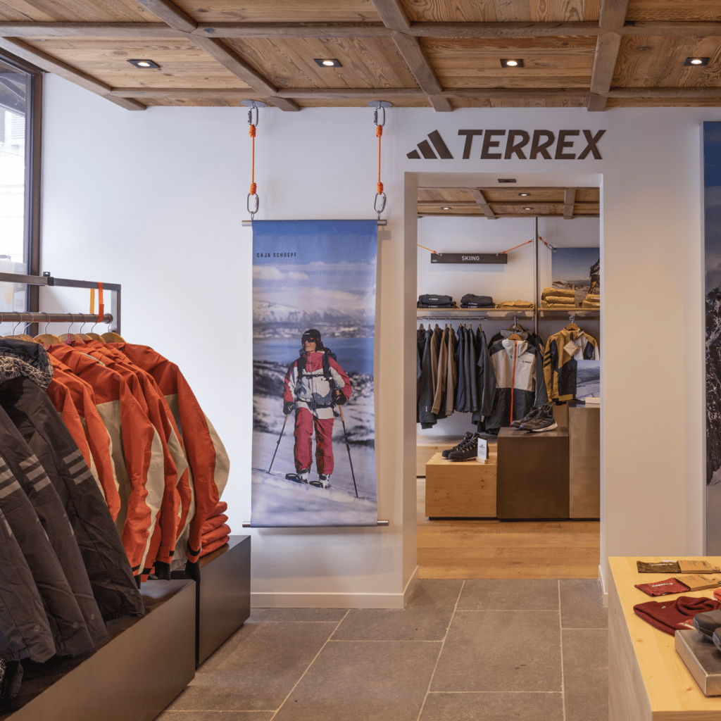 adidas Terrex ouvre sa première boutique éphémère à Chamonix