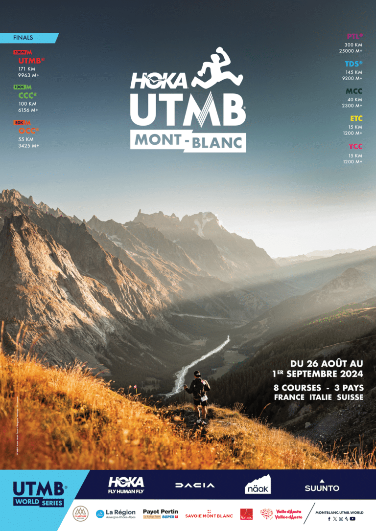 L’Hoka UTMB dévoile son affiche