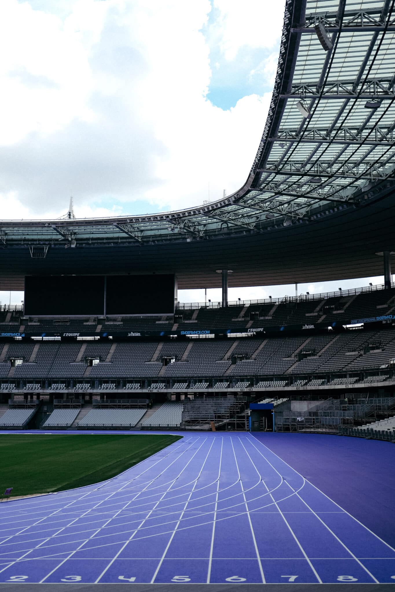 Jeux Olympiques 2024 : la piste violette est prête