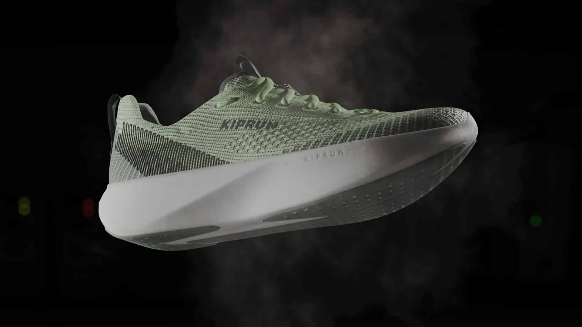 Kiprun Kipx, la première chaussure sans colle