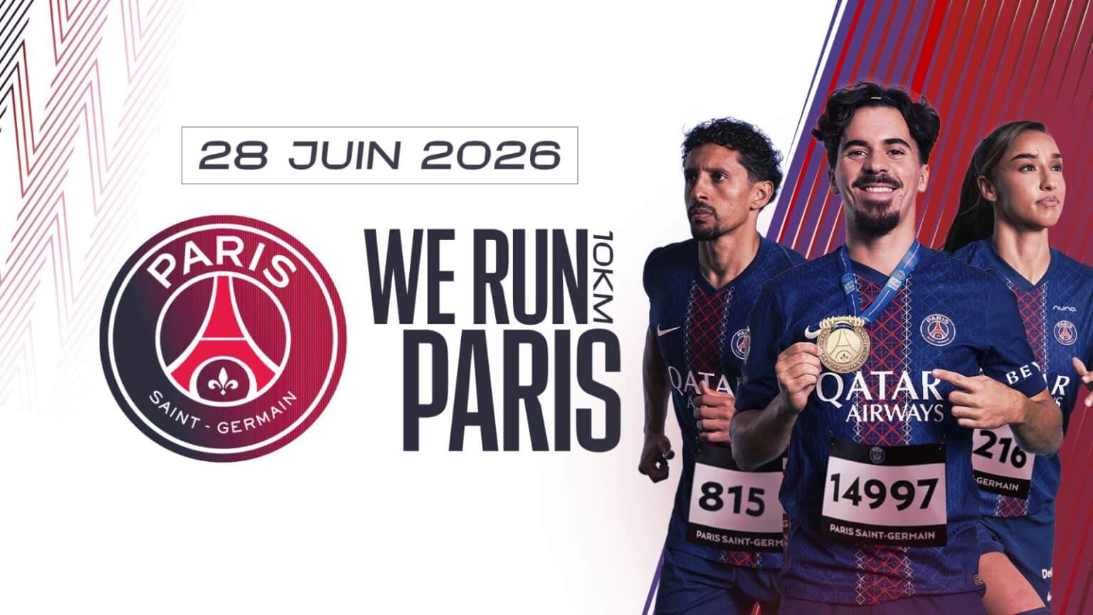 We Run Paris 2026 - Tout savoir sur la course organisée par le PSG